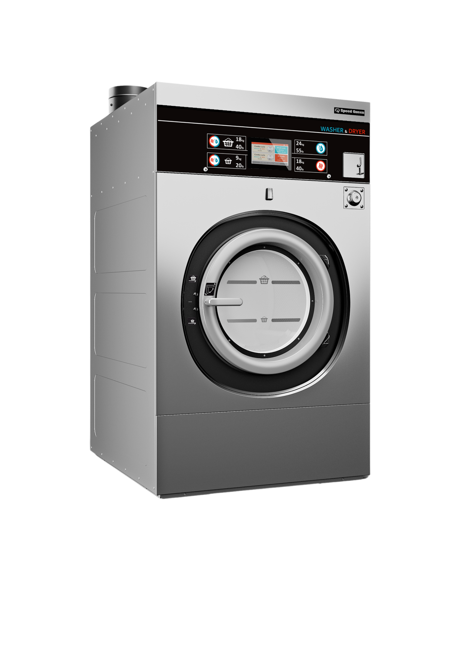 Combo Washer and Dryer - International | Speed Queen Commercial